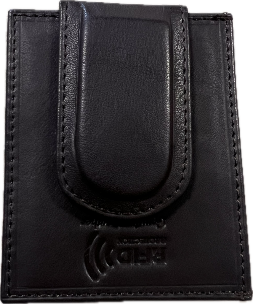 Classic Leather RFID Magnetic Money Clip Wallet 51264 - Deerfield Leathers
