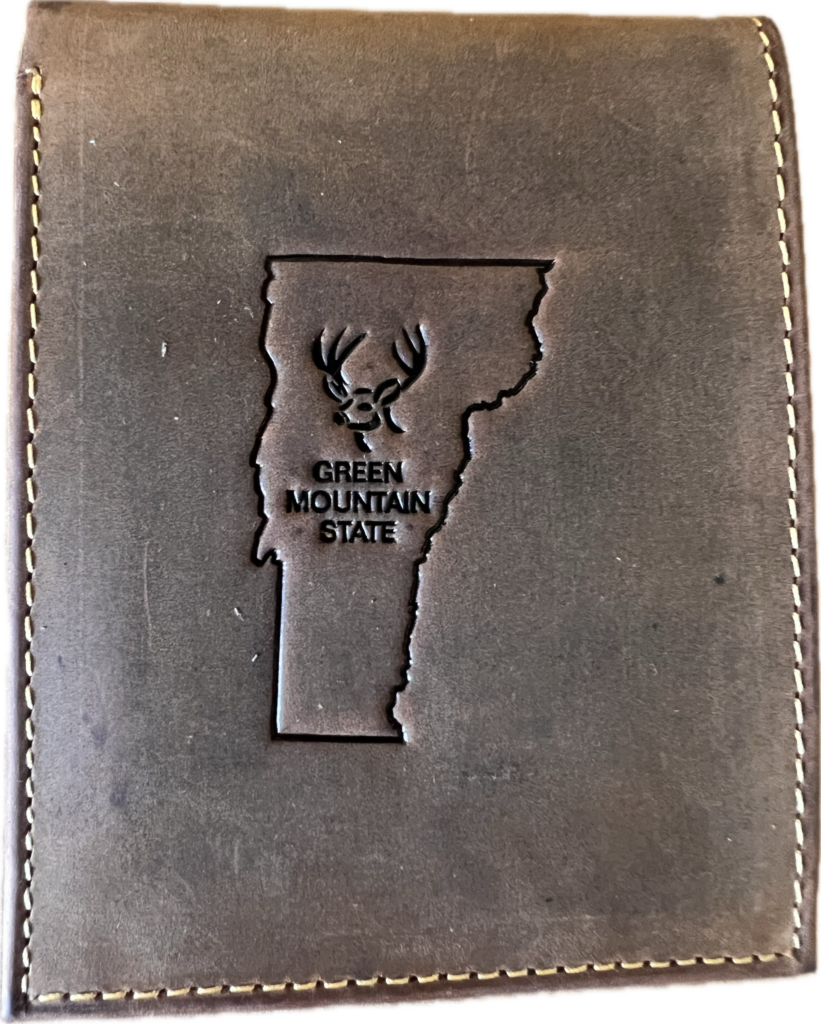CRAZY HORSE* "Rustic Look" Bifold RFID VERMONT Leather Wallet 51301-VT ...